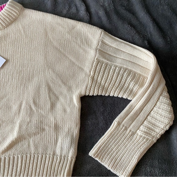 Topshop | Sweaters | Topshop Cream Cropped Sweater | Poshmark